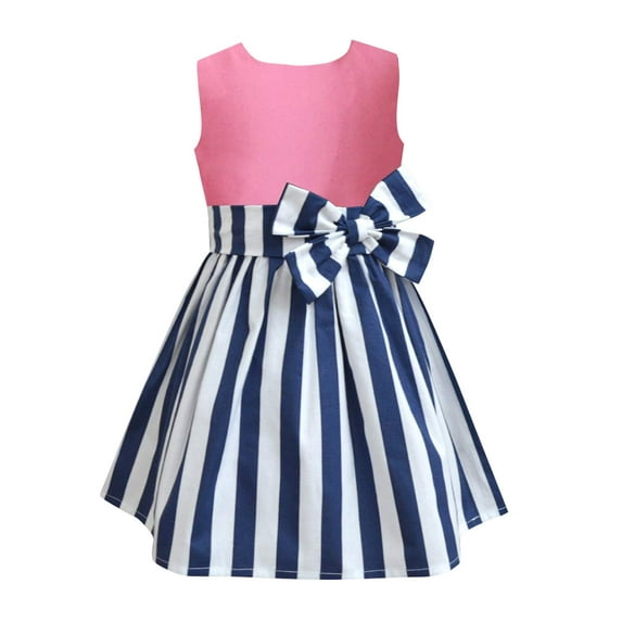 A.T.U.N. (All Things Uber Nice) Girl'S Cotton Blend Fit And Flare Knee ...