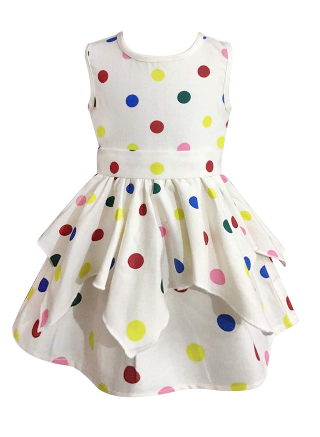 A.T.U.N. (All Things Uber Nice) Girl'S Cotton Skater Knee-Length Casual ...
