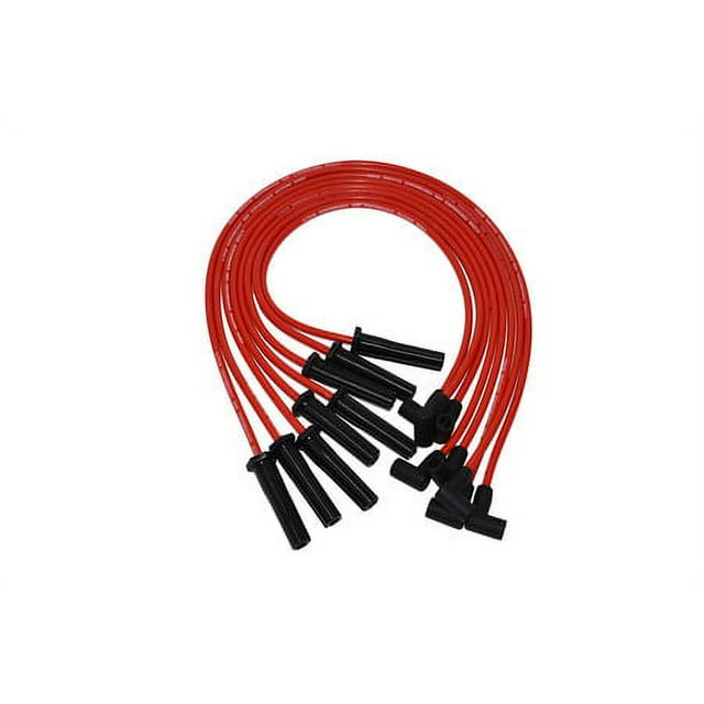 A-TEAM BBC Chevy 396 402 427 454 502 HEI Red 8mm Spiral Core Spark Plug ...
