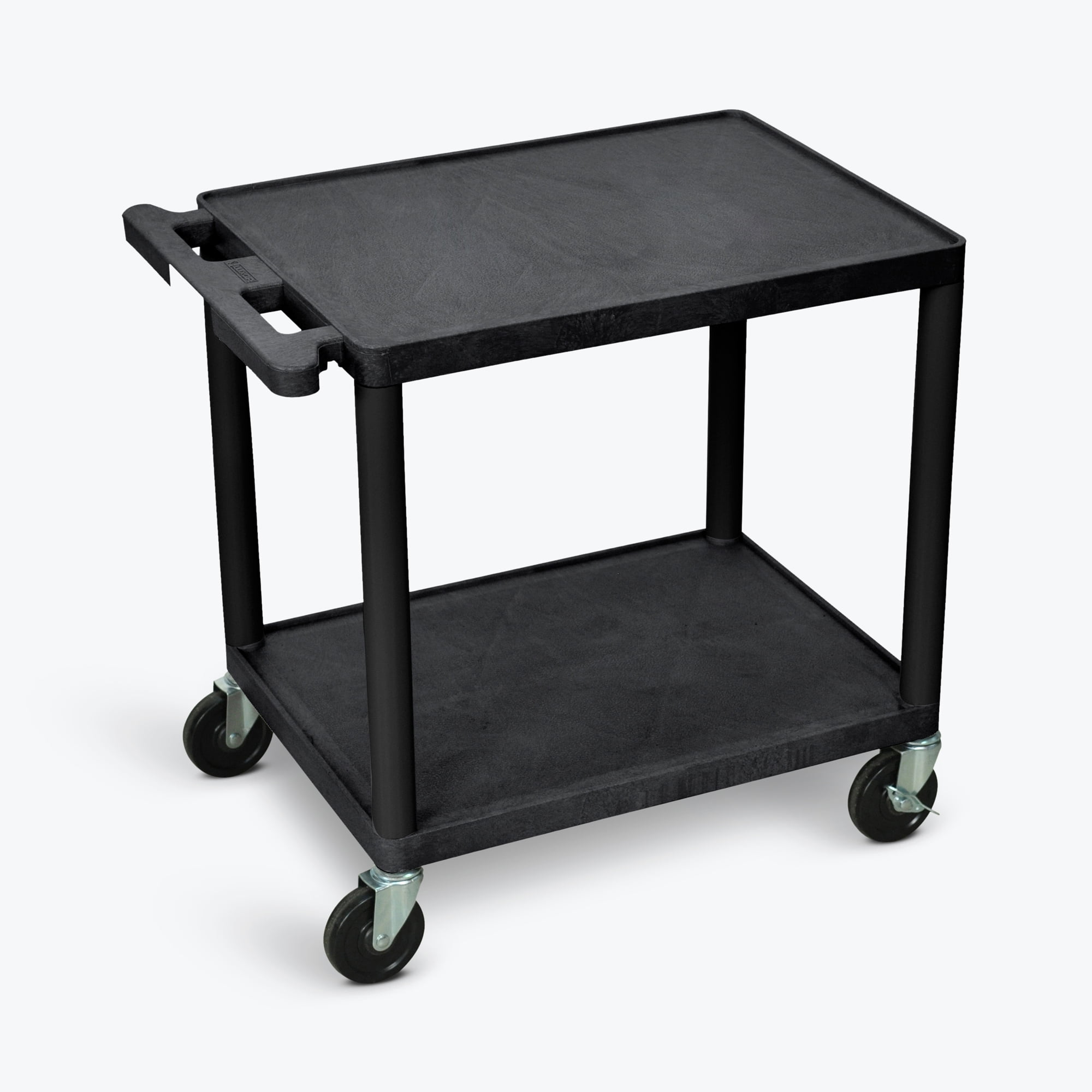 A-TO-Z SUPPLY LP26-B 26"H AV Cart - Two Shelves - Walmart.com