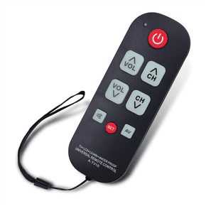 big button universal remotes