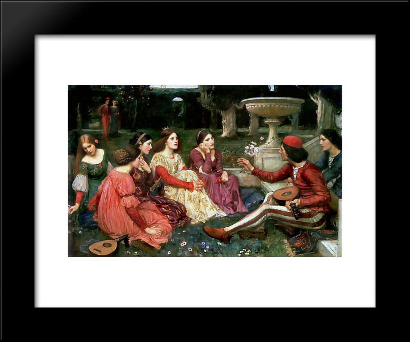 A Tale from the Decameron 20x24 Framed Art Print by John William ...