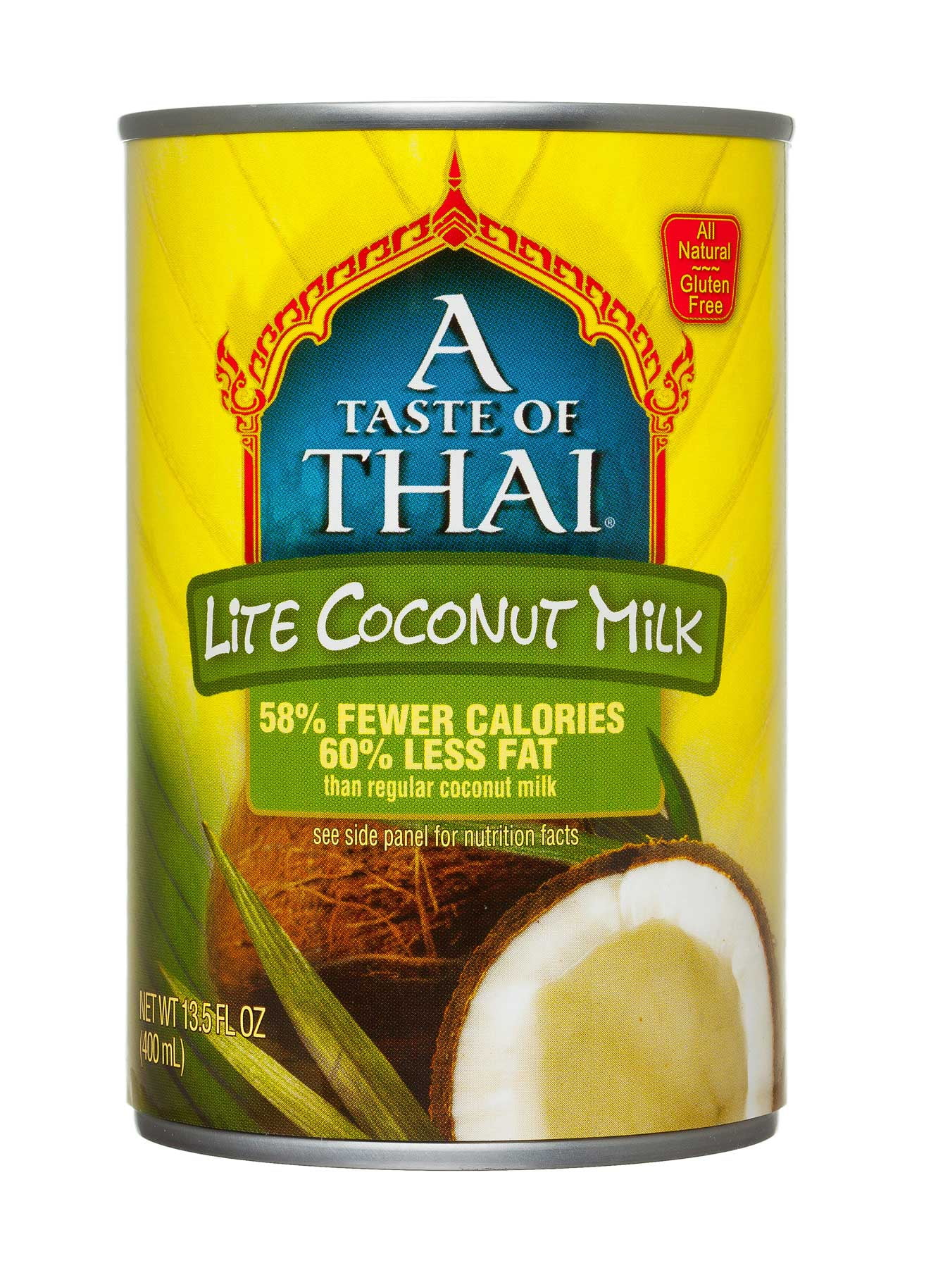 A Taste of Thai Lite Coconut Milk, 13.5 Fluid Ounce -- 12 per case ...