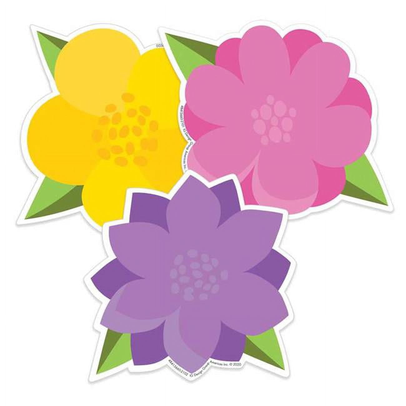 A Teachable Town Flowers Paper Cut-Outs, Pack of 36 - Walmart.com