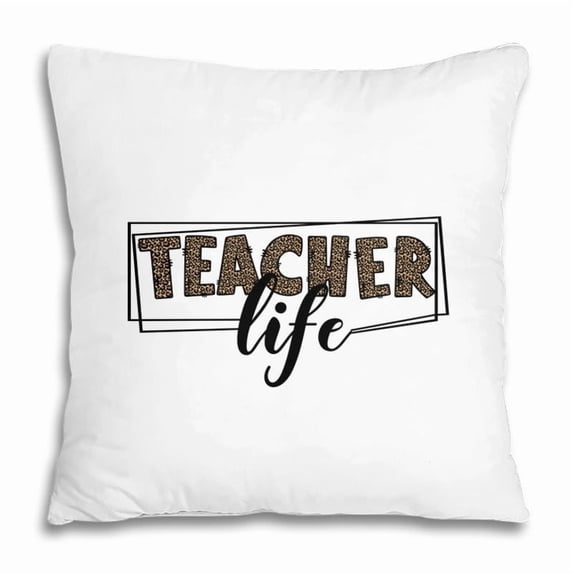 Pillow Cover - A Teacher Life Is A Useful Book Because It Doesnt ...