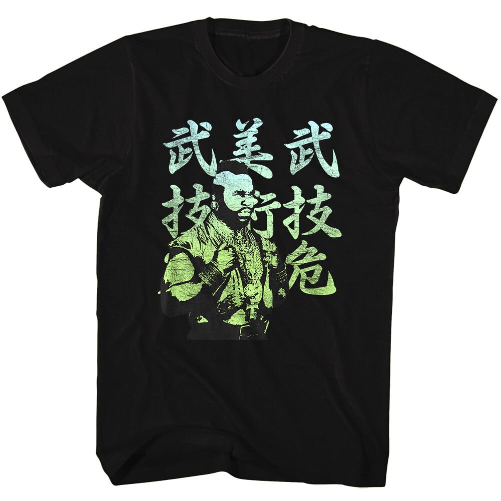A-Team Mr T Big in Japan Men's T Shirt Kanji BA Baracas Mean Asia ...