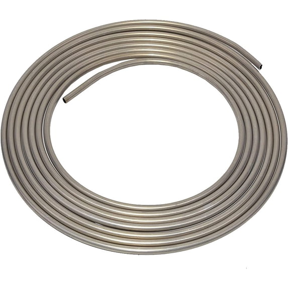A-Team Performance 3/8 Diameter 25' Aluminum Coiled Tubing Fuel Line ...