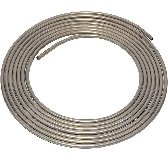 A-Team Performance 3/8 Diameter 25' Aluminum Coiled Tubing Fuel Line ...