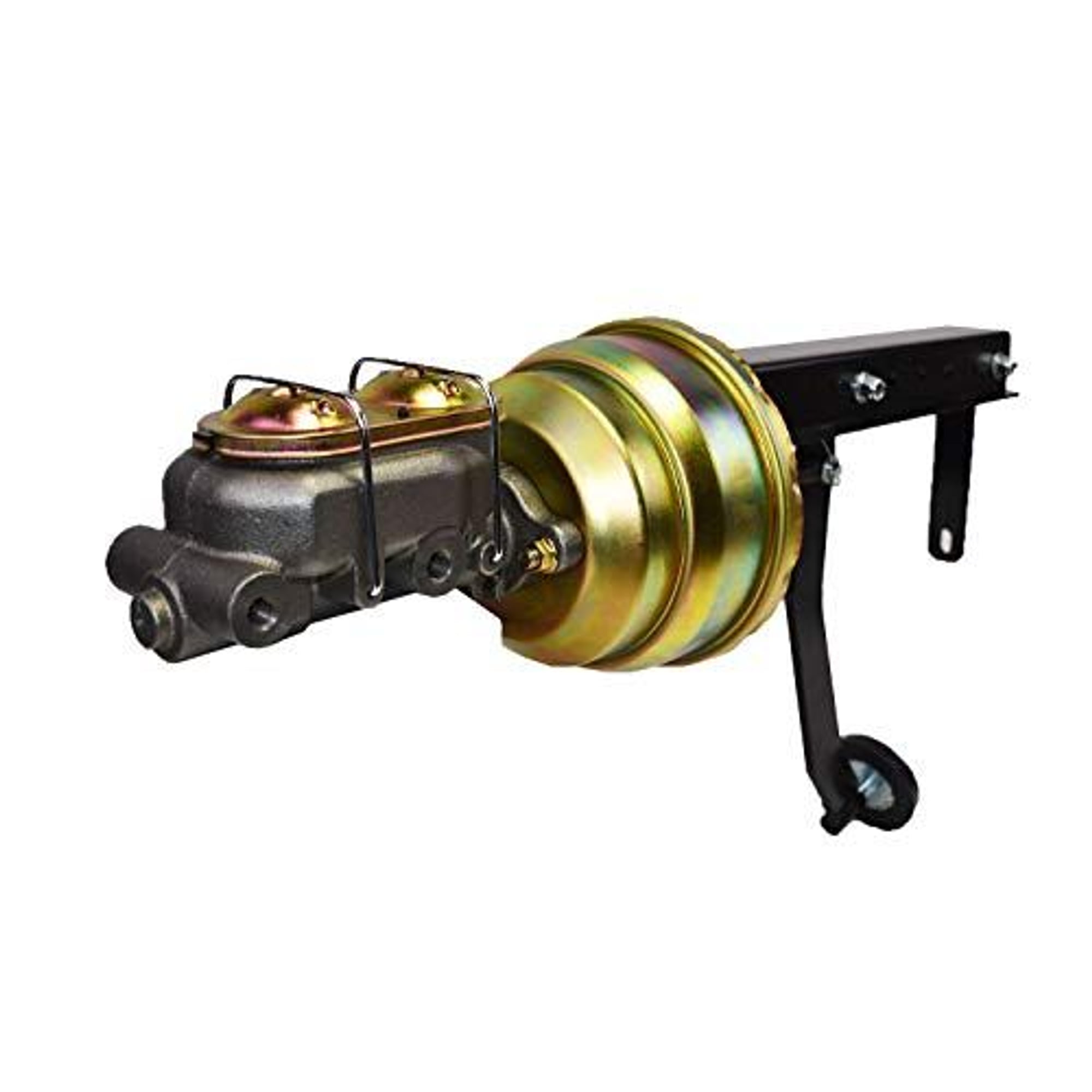 A-Team Performance 8" Dual Power Brake Booster Kit with Master Cylinder ...