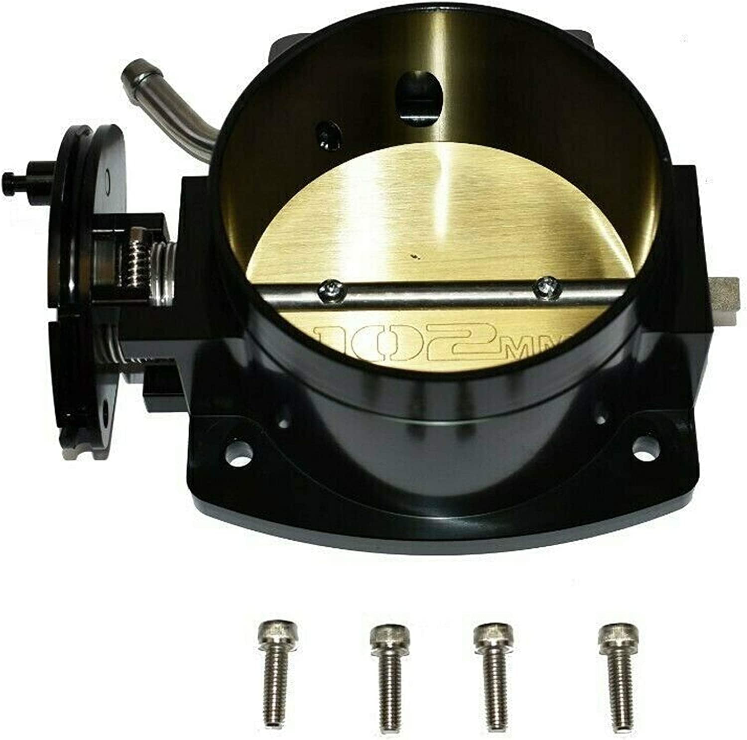 A-Team Performance Black 102mm 4 Bolt Throttle Body LS LS1 LS3 LS6 LSX ...