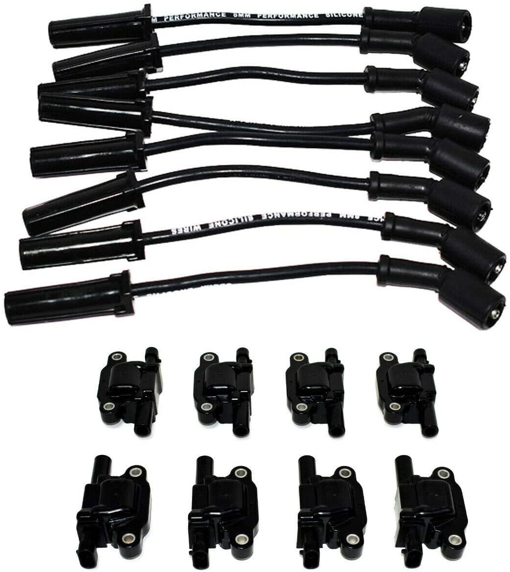 A-Team Performance Chevrolet GMC GM LS LSX LS1 LS2 LS3 LS6 8 Coils & 8 ...