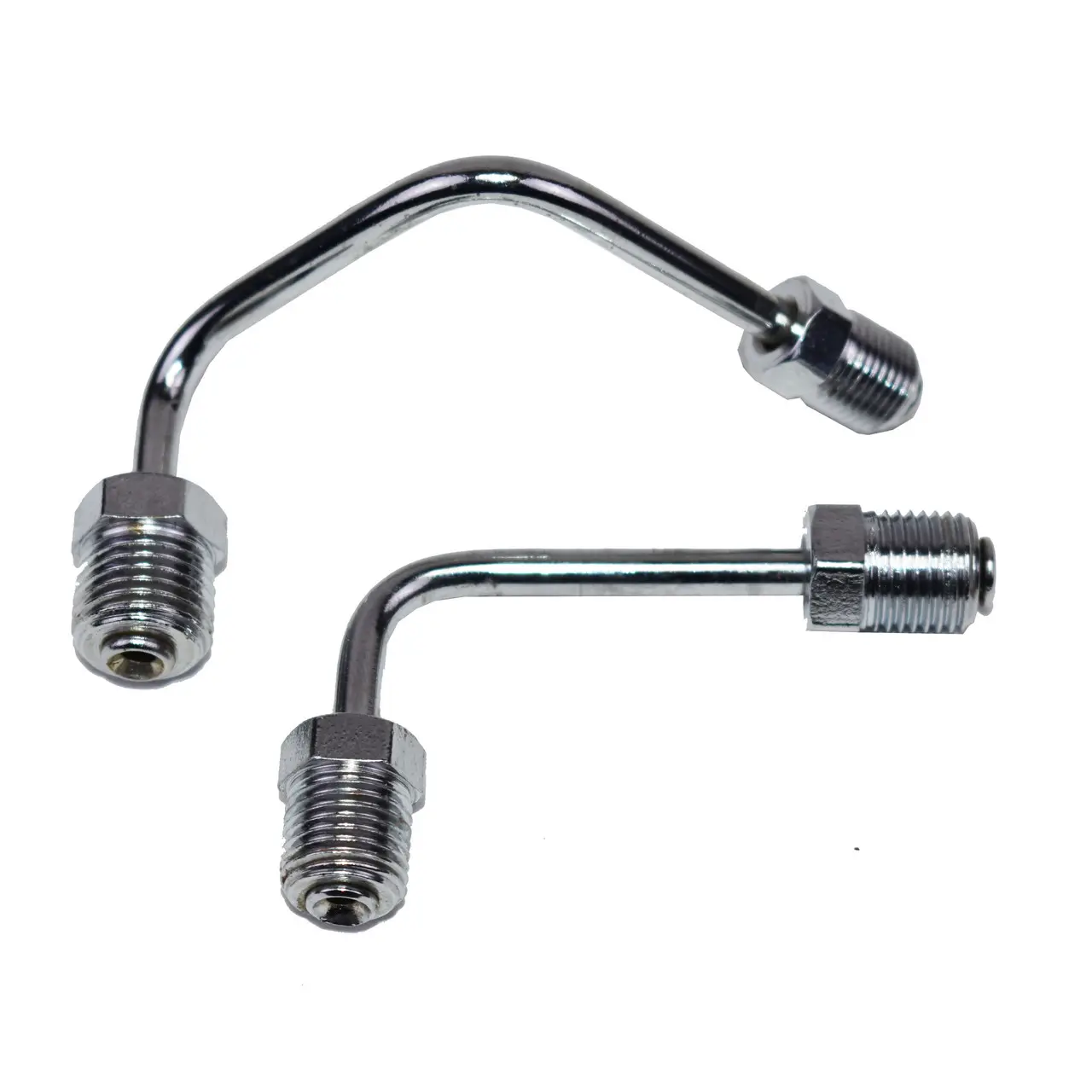 A-Team Performance Chrome Brake Lines for Left Side Mount Bracket Brake ...