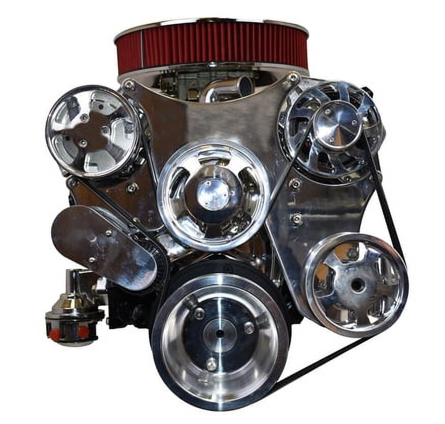 A-Team Performance Serpentine Front Drive System for Small Block Chevy ...