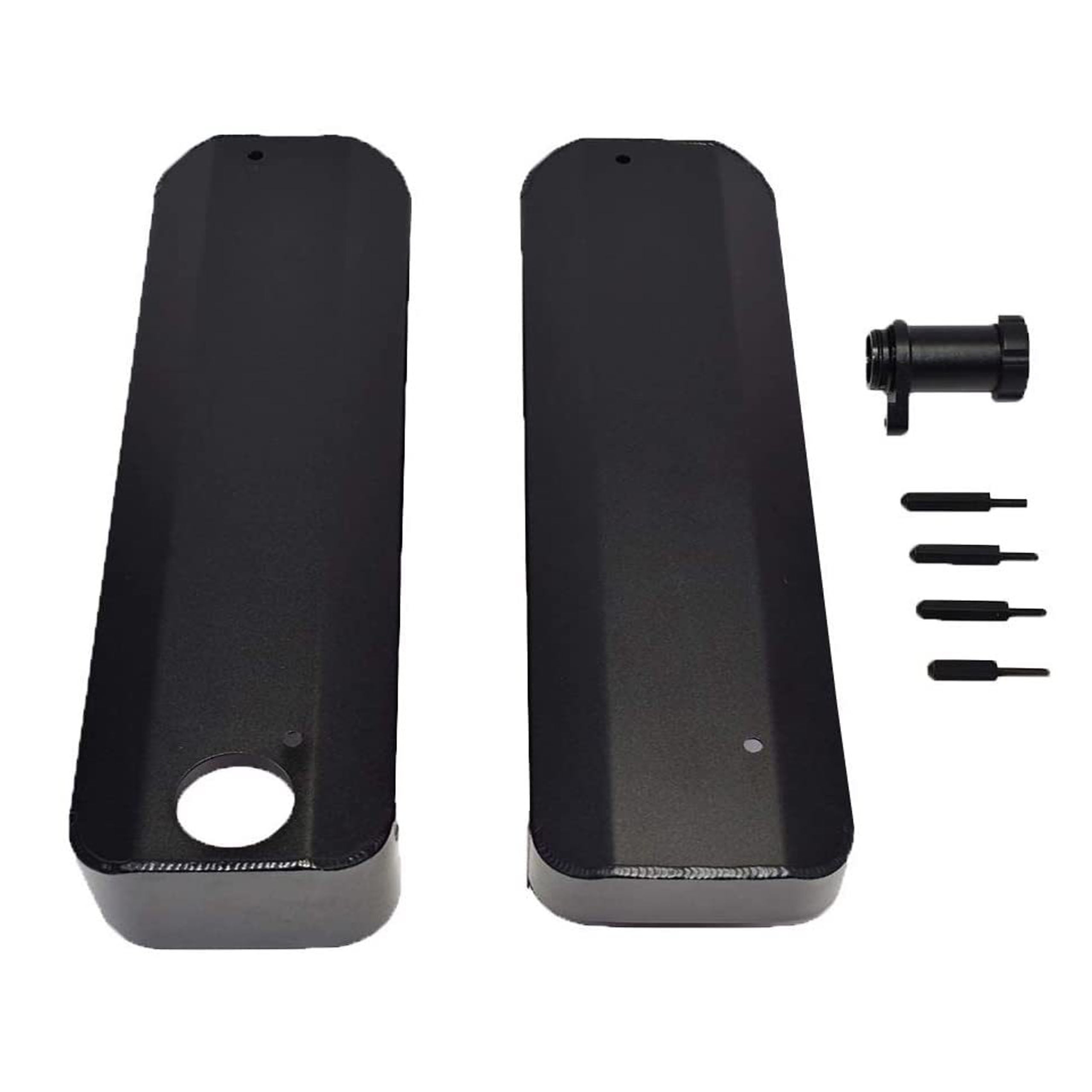 A-Team Performance Fabricated Black Valve Cover Coil Covers, LS GM ...