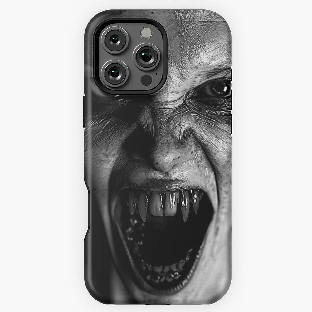 A Terrifying Zombie Woman Horror Phone Case for iPhone 16 15 14 13 12 ...