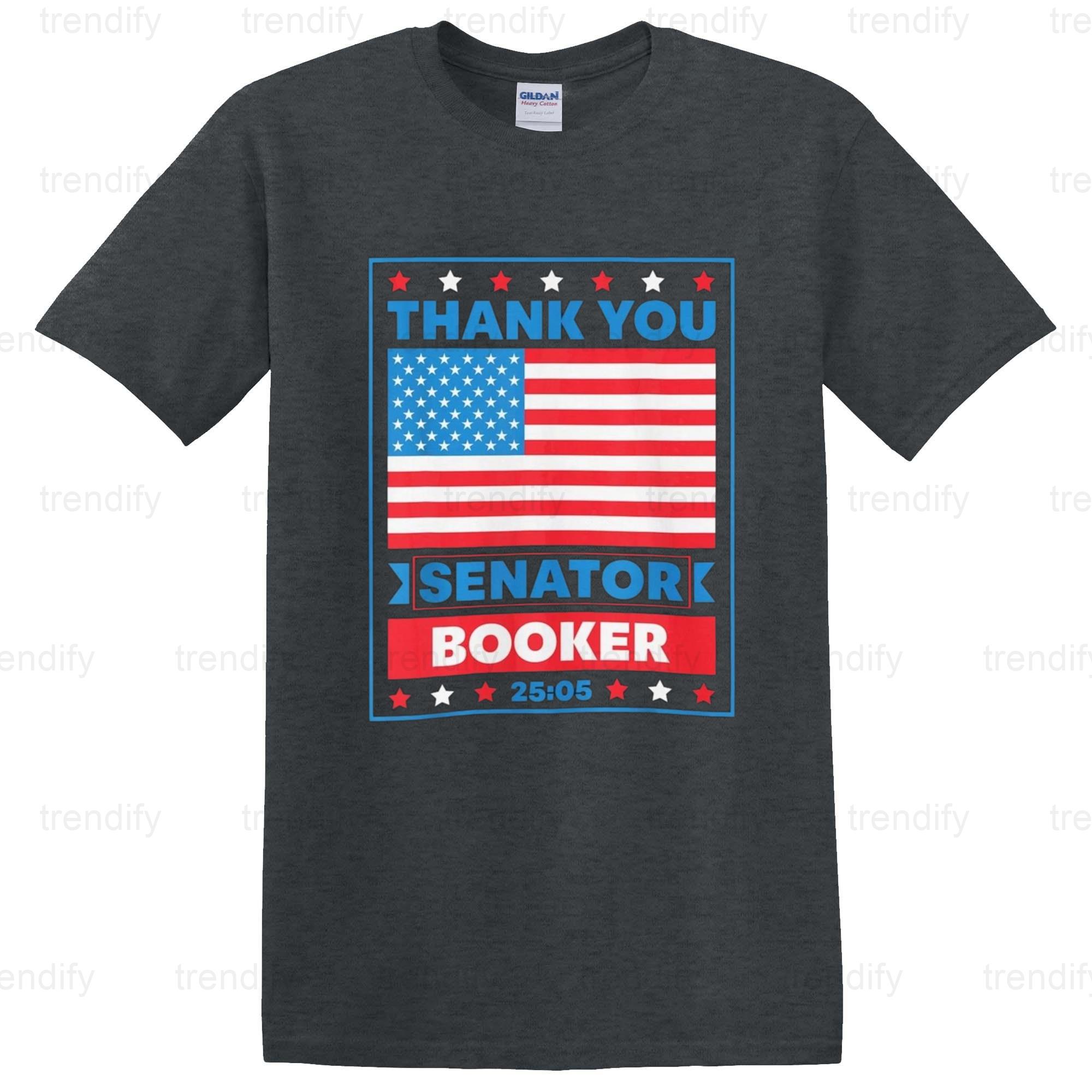 A Thank You to Senator Cory Booker, 25 Hours and 5 Minutes USA Flag ...