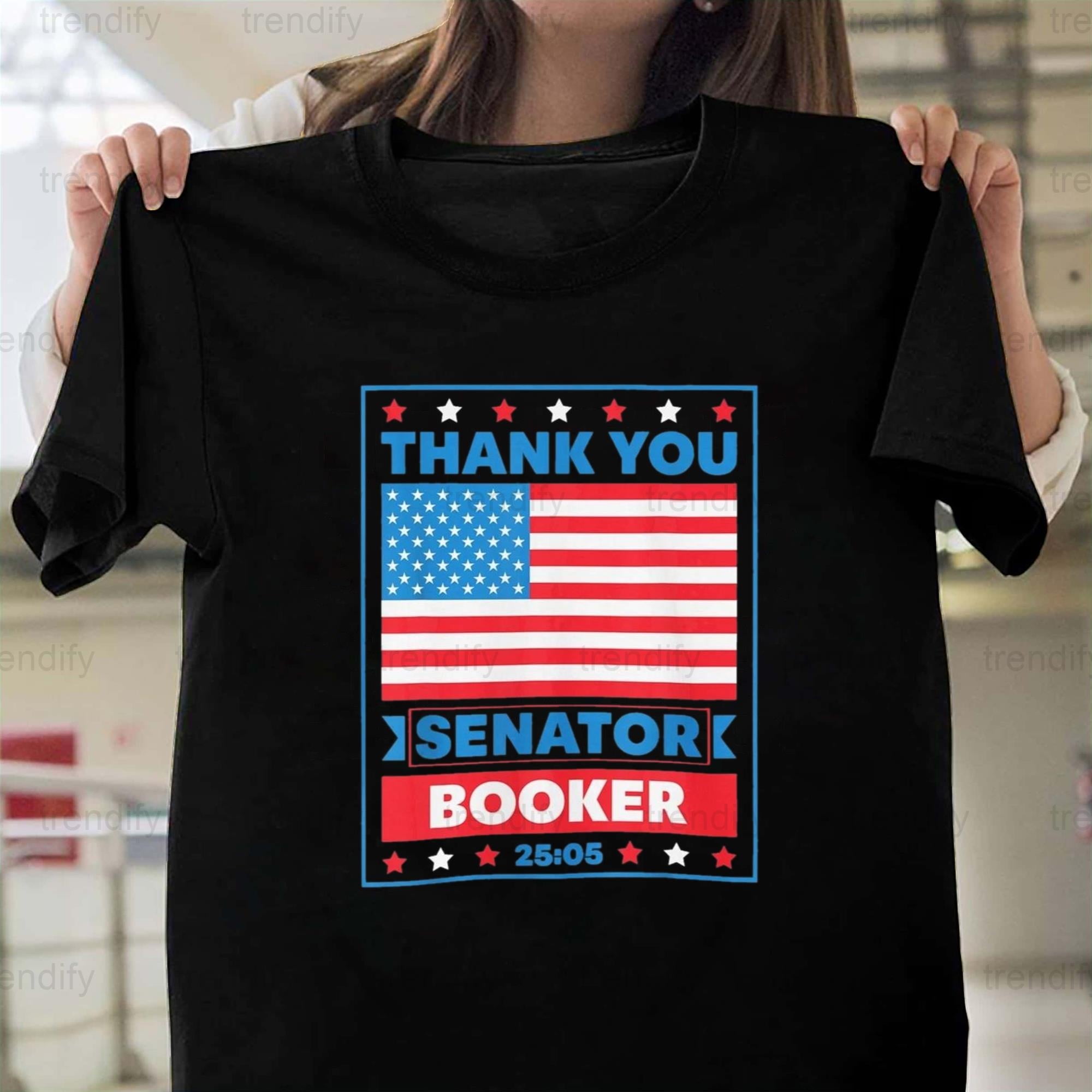 A Thank You to Senator Cory Booker, 25 Hours and 5 Minutes USA Flag ...