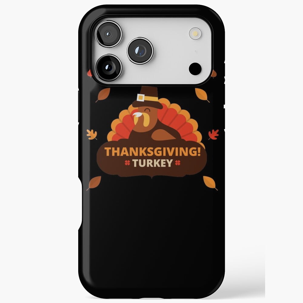 A Thanksgiving Turkey Mom Funny Cartoon Illustration Case for iPhone 11 ...