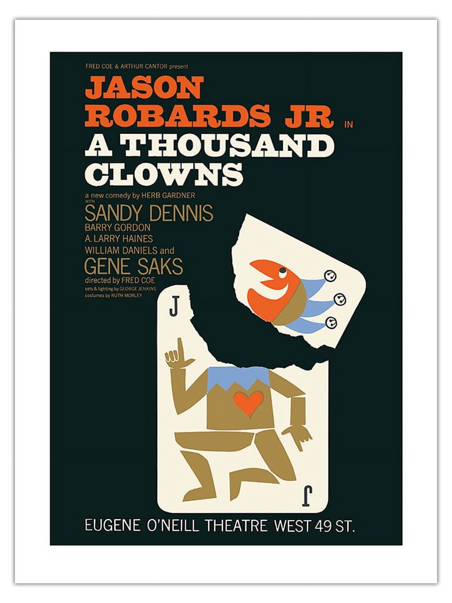 A Thousand Clowns - Starring Jason Robards Jr and Sandy Dennis ...