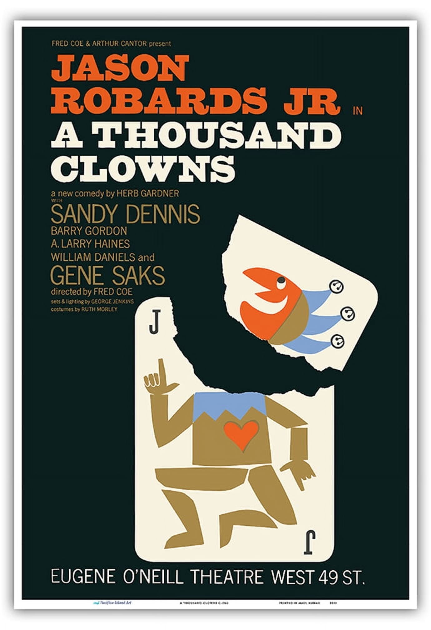 A Thousand Clowns - Starring Jason Robards Jr and Sandy Dennis ...