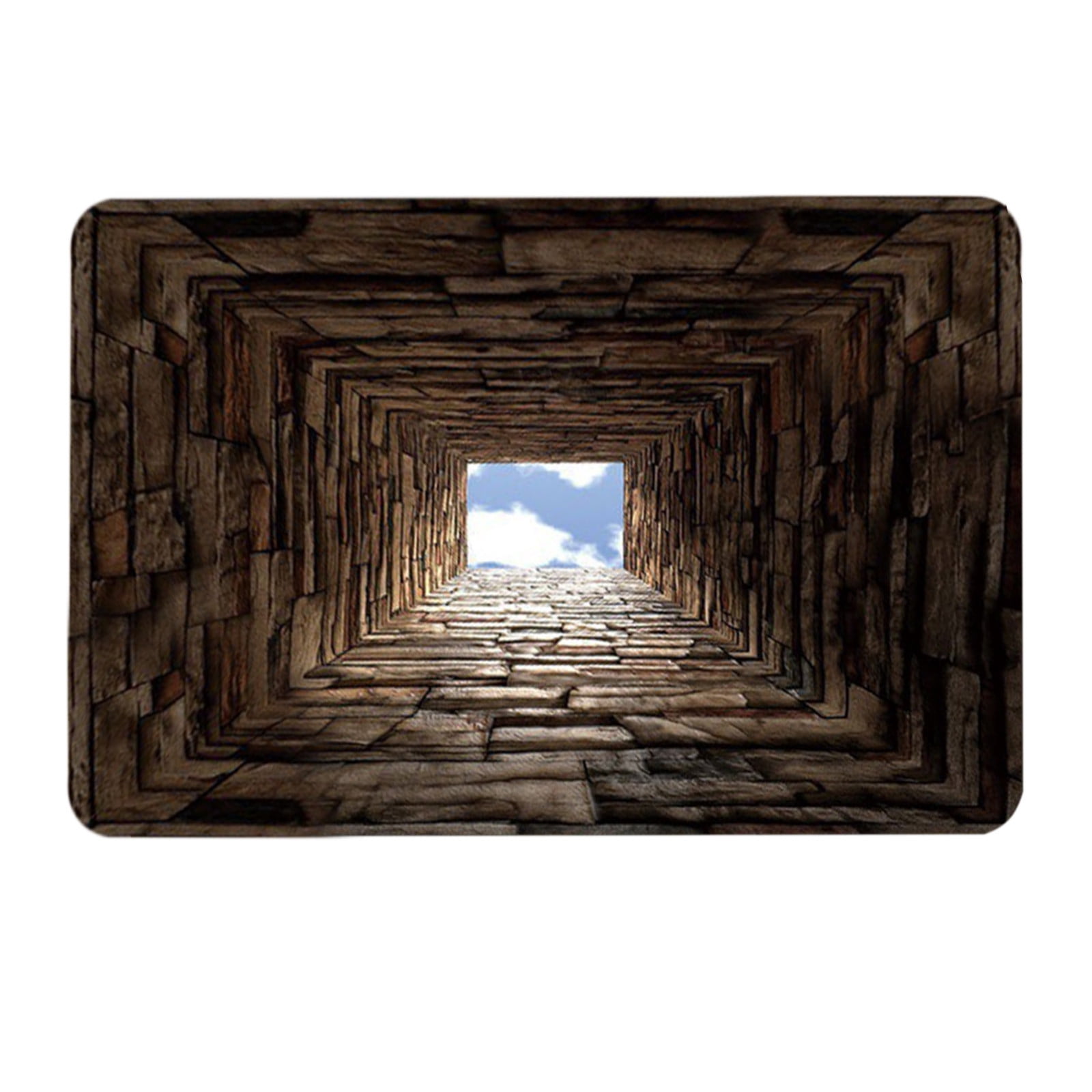 A Three Dimensional Visual Effect Crystal Velvet Floor Mat With ...