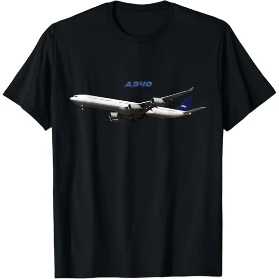 A Three Forty Passenger Airliner Aeroplane Wide Body Plane Tee Unisex T ...
