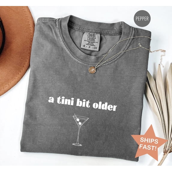 A Tini Bit Older Martini Tini Martini Martini Themed Birthday For Her T ...