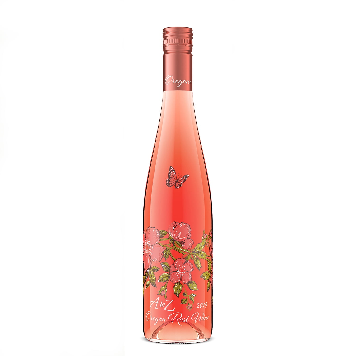 A To Z Oregon Rose Wine, 750 ml Bottle, 13% ABV - Walmart.com
