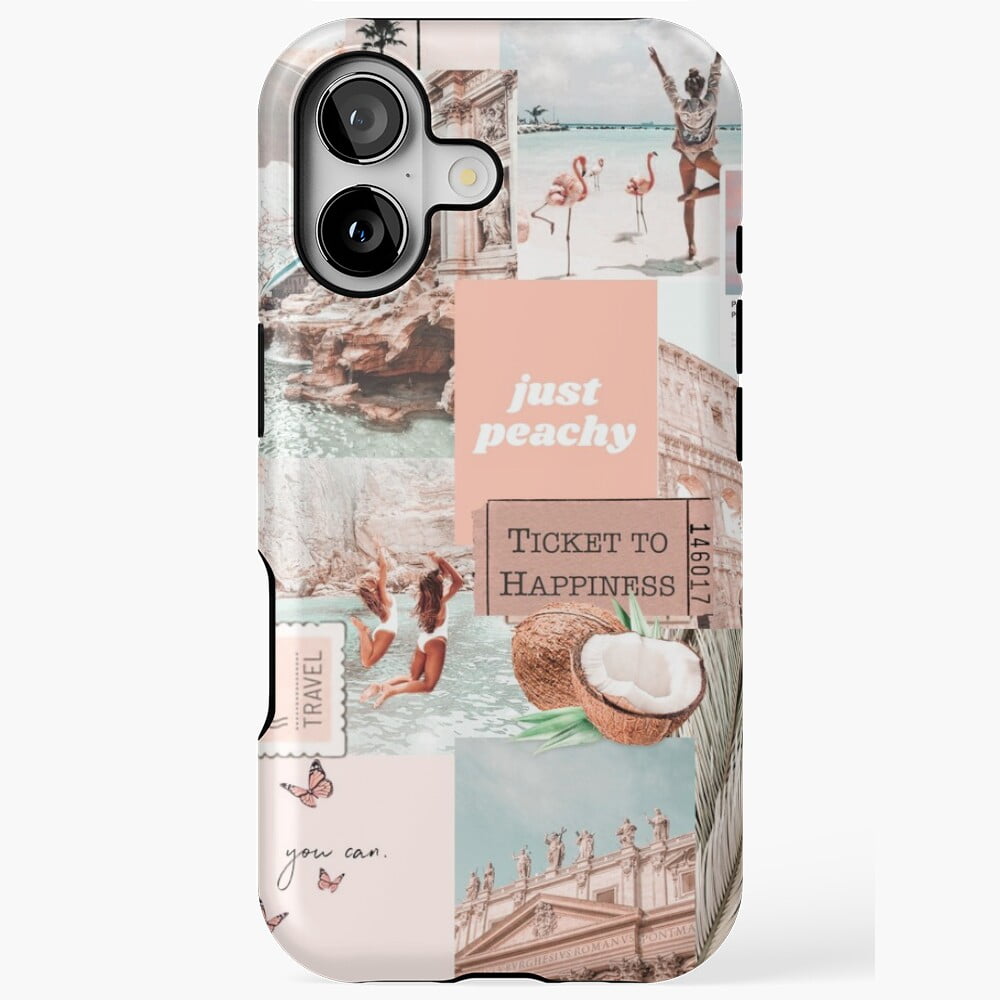A Travel Dreams VSCO Art Protective Case for iPhone 11 12 13 14 15 16 ...