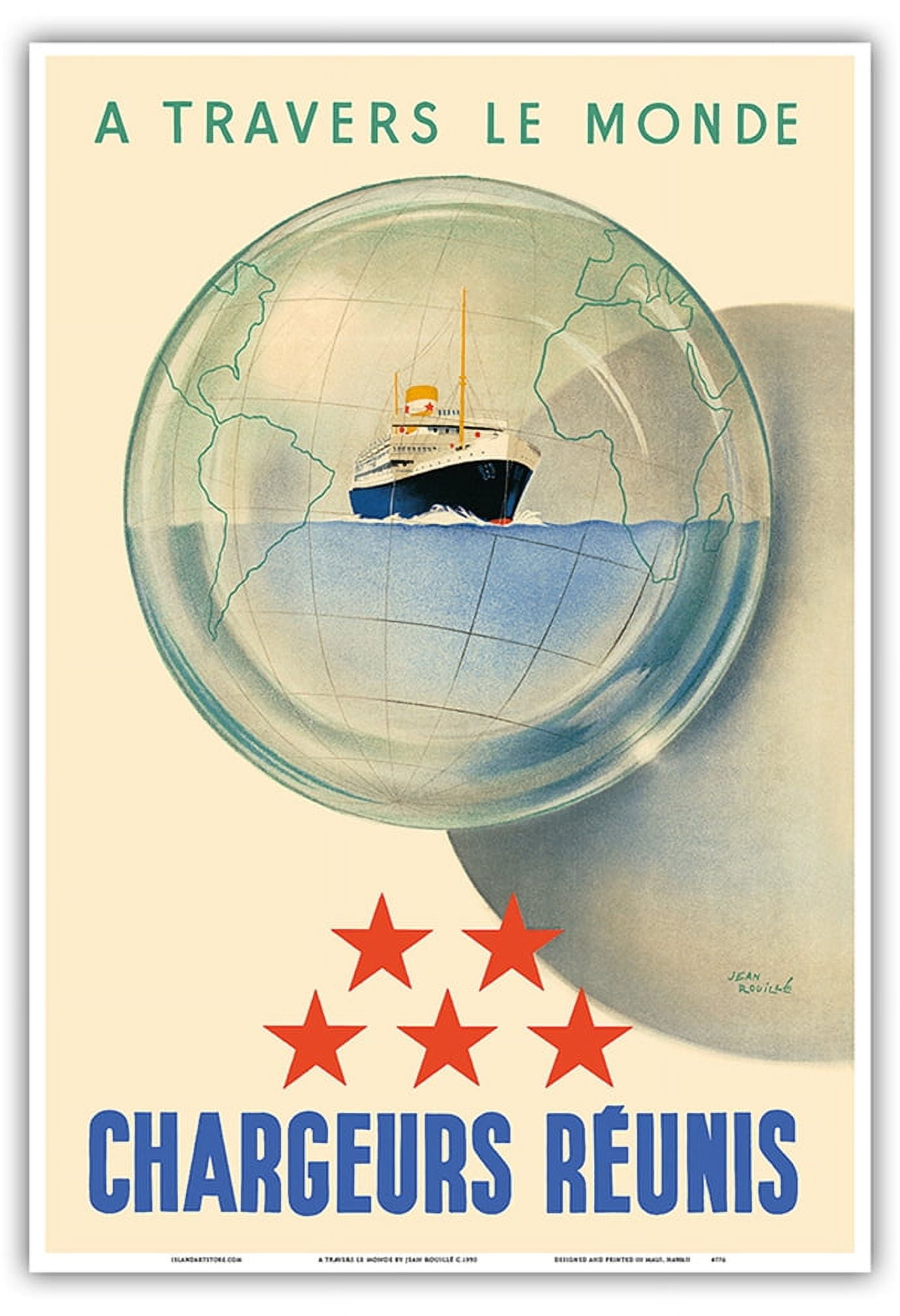 A Travers Le Monde (Throughout the World) - Chargeurs Réunis (United ...