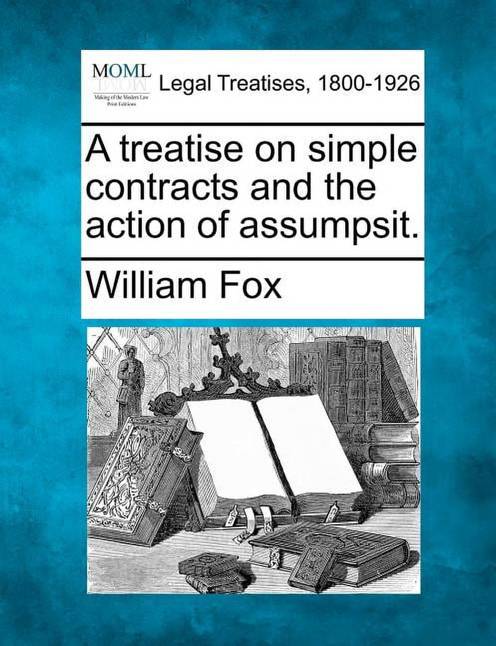 A Treatise on Simple Contracts and the Action of Assumpsit. - Walmart.com