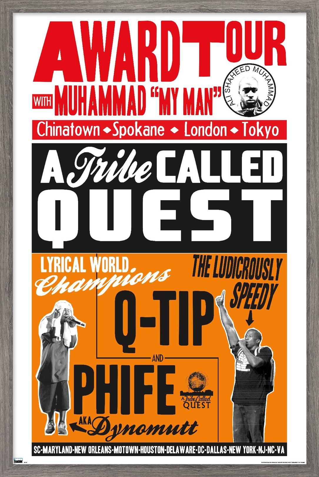 A Tribe Called Quest - Award Tour Poster Wall Poster, 22.375" x 34 ...
