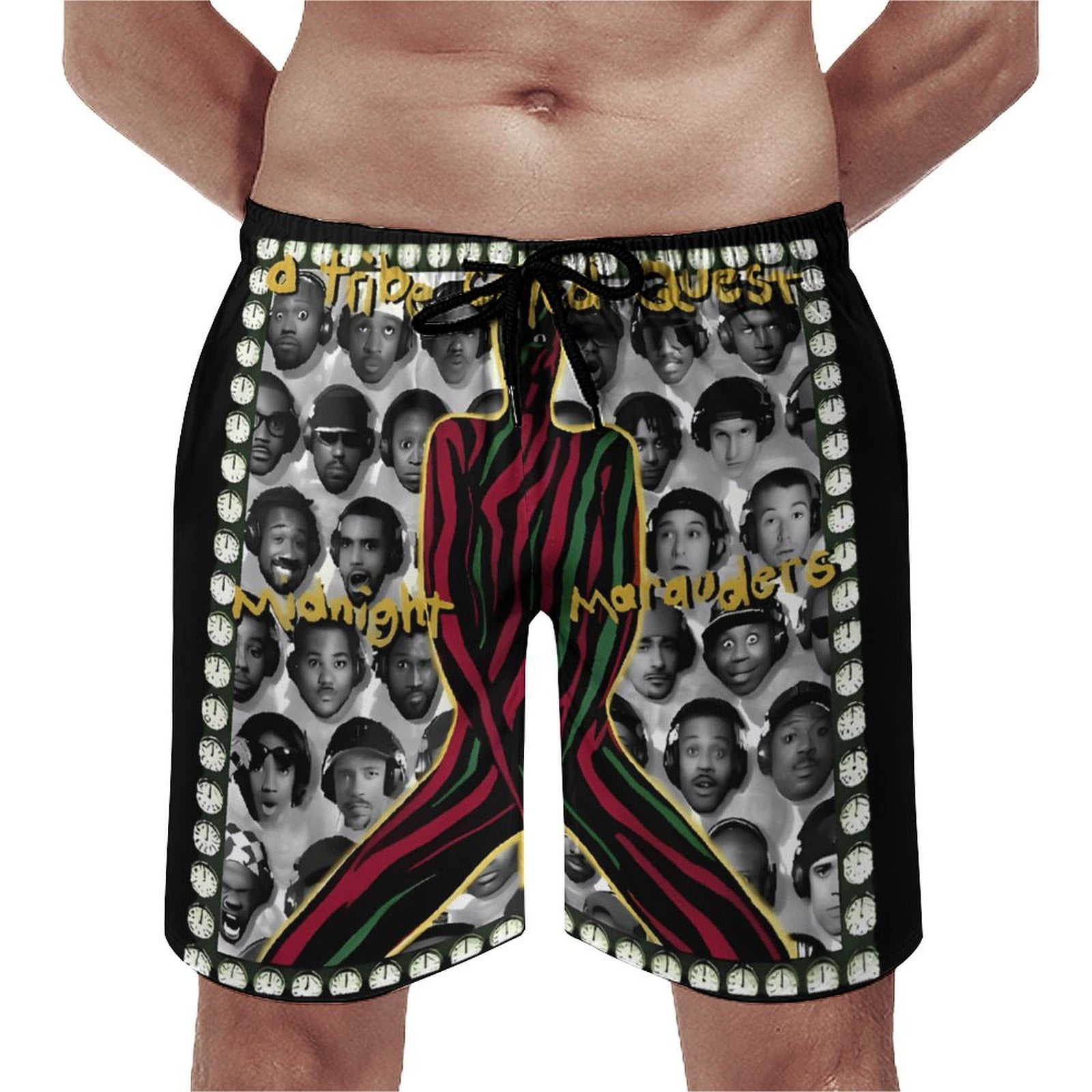 A_Tribe Called Quest Vibrant Mens Swim Trunks Quick Dry Board Shorts ...