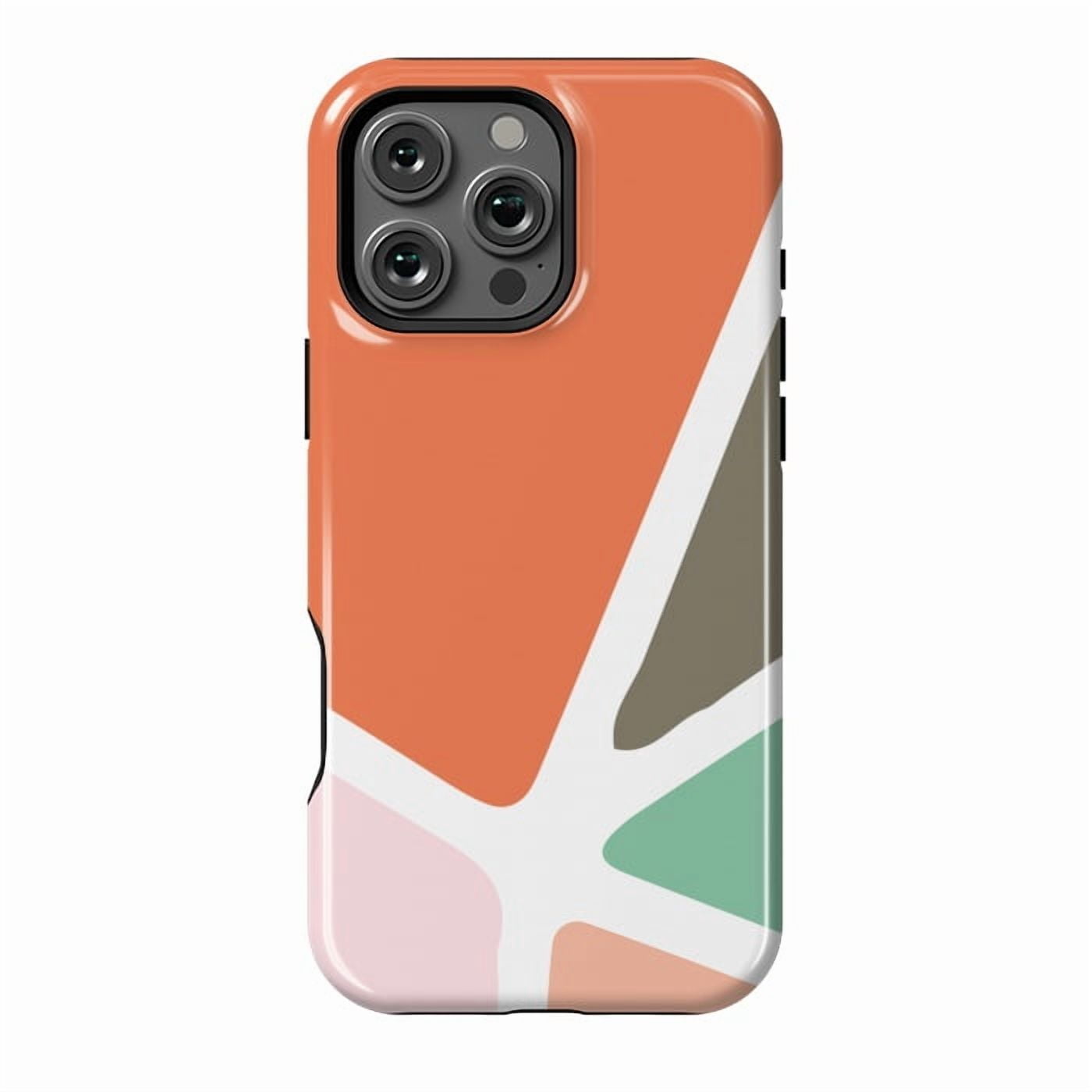 A Trikona Themed Geometric And Spiritual Triangle Tough Case for iPhone ...