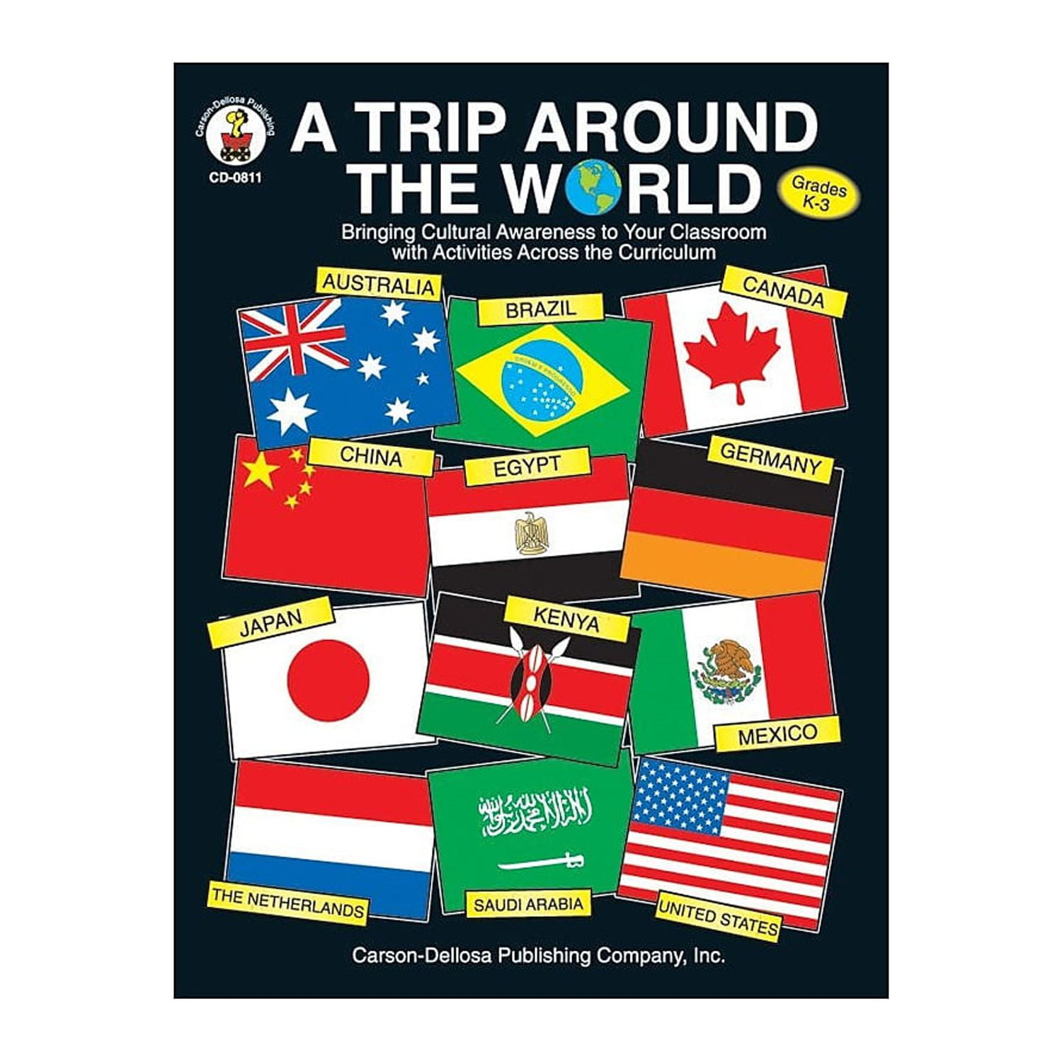 CD-0811 - A Trip Around the World Resource Book by Carson Dellosa ...