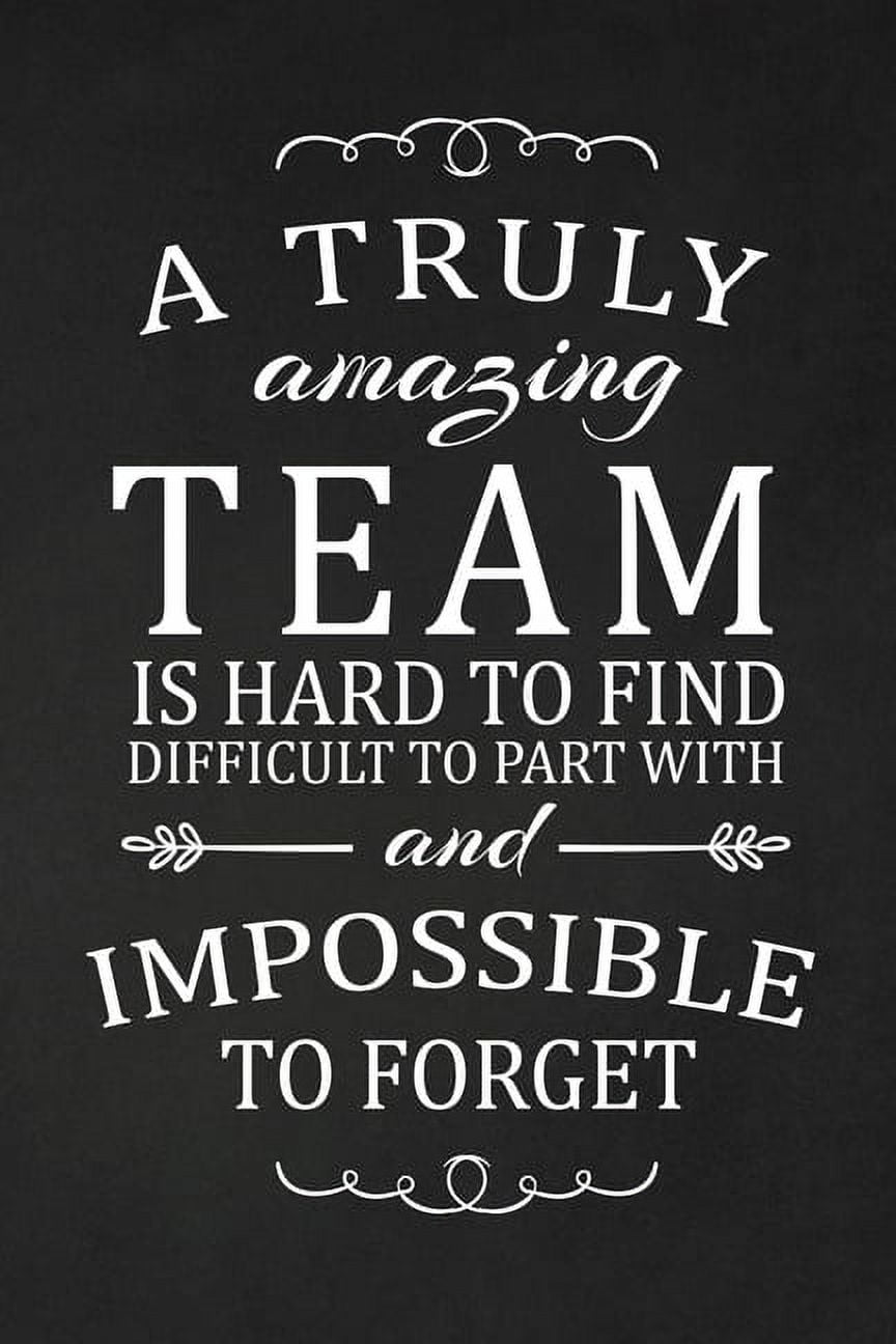 A Truly Amazing Team Is Hard To Find (Paperback) - Walmart.com