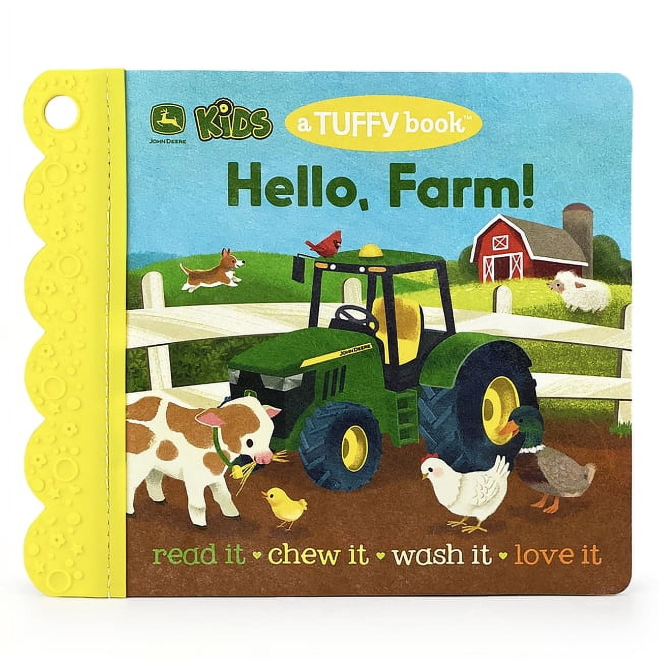 A Tuffy Book John Deere Kids Hello, Farm! (a Tuffy Book), (Paperback ...
