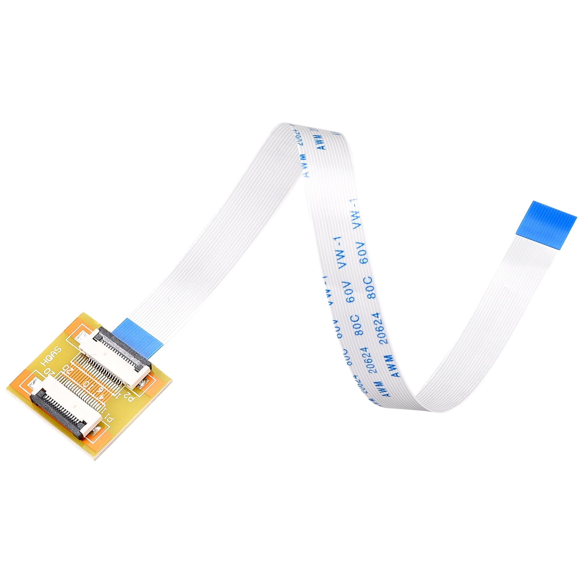 A Type Flexible Flat Cable and Flip Up to Mount Extend Adapter Kit, 16 ...