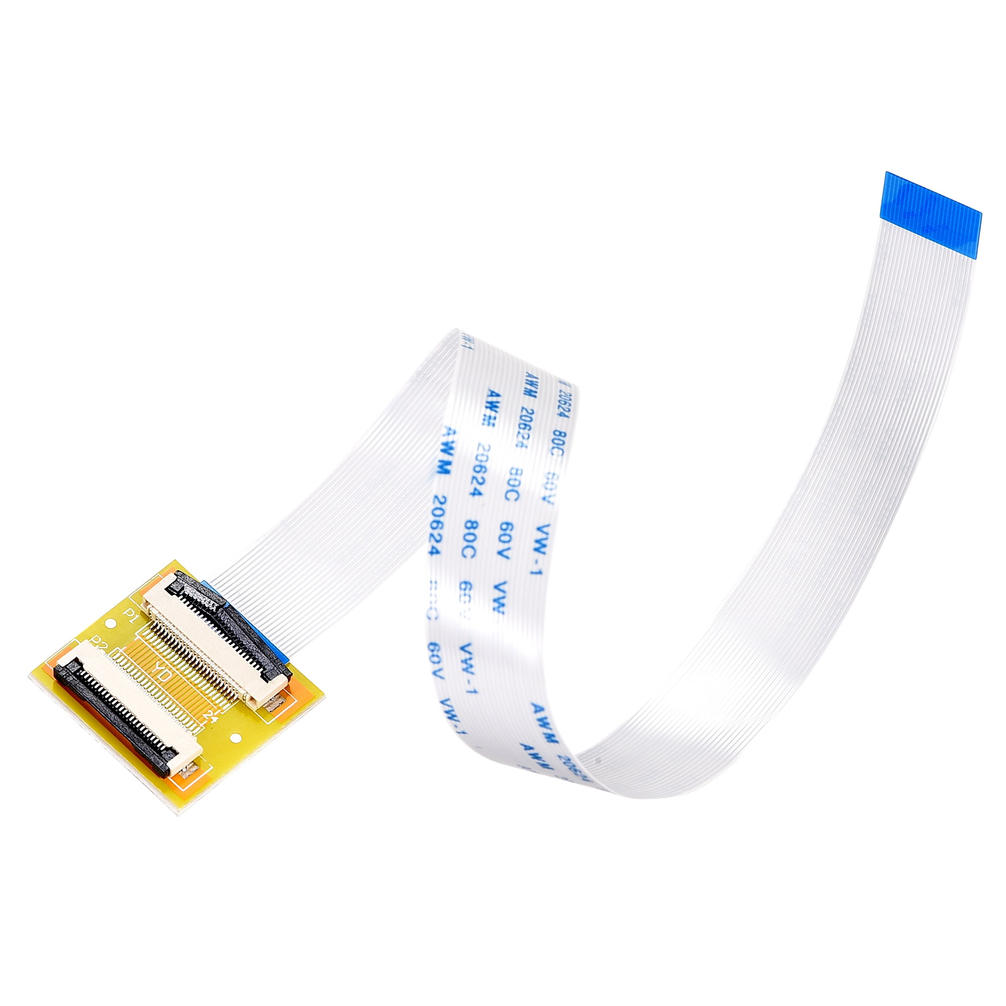 A Type Flexible Flat Cable and Flip Up to Mount Extend Adapter Kit, 24 ...