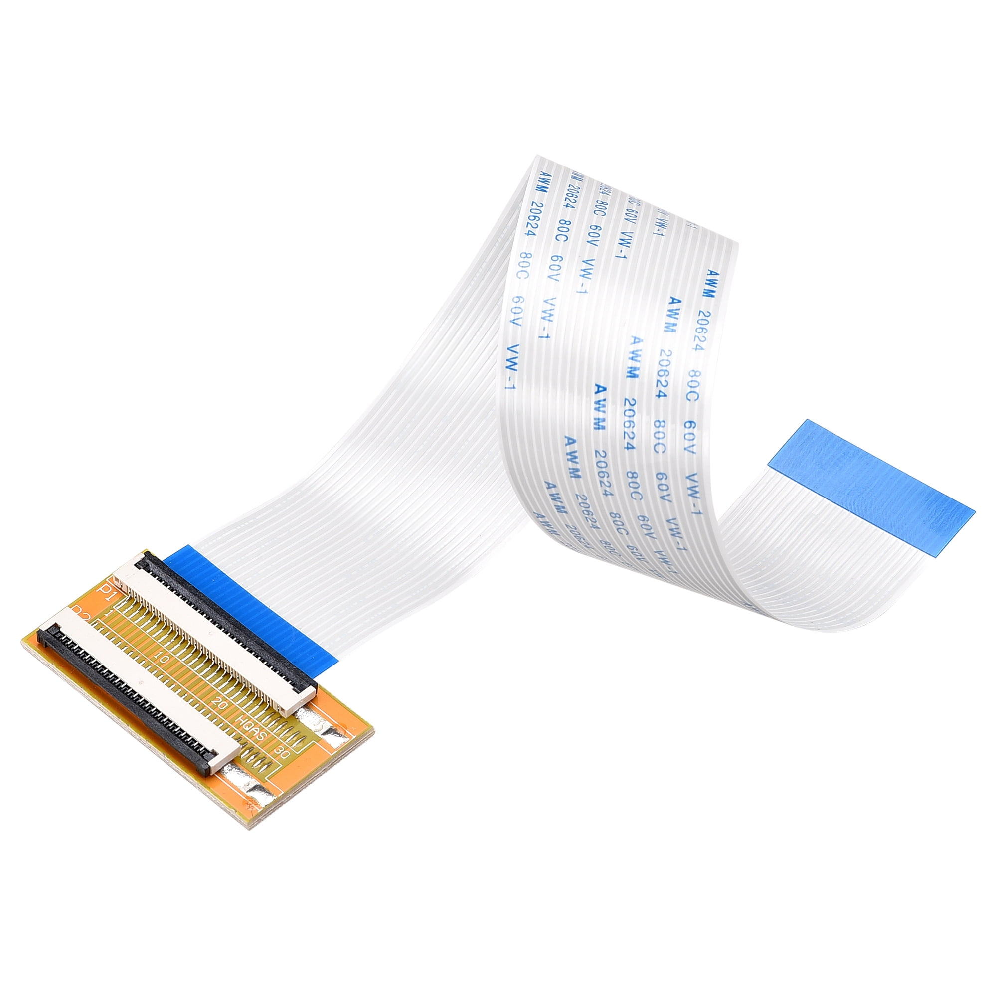 A Type Flexible Flat Cable and Flip Up to Mount Extend Adapter Kit, 24 ...