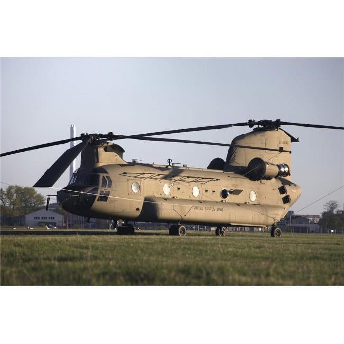 A U.S. Army CH-47F Chinook helicopter Poster Print - Walmart.com