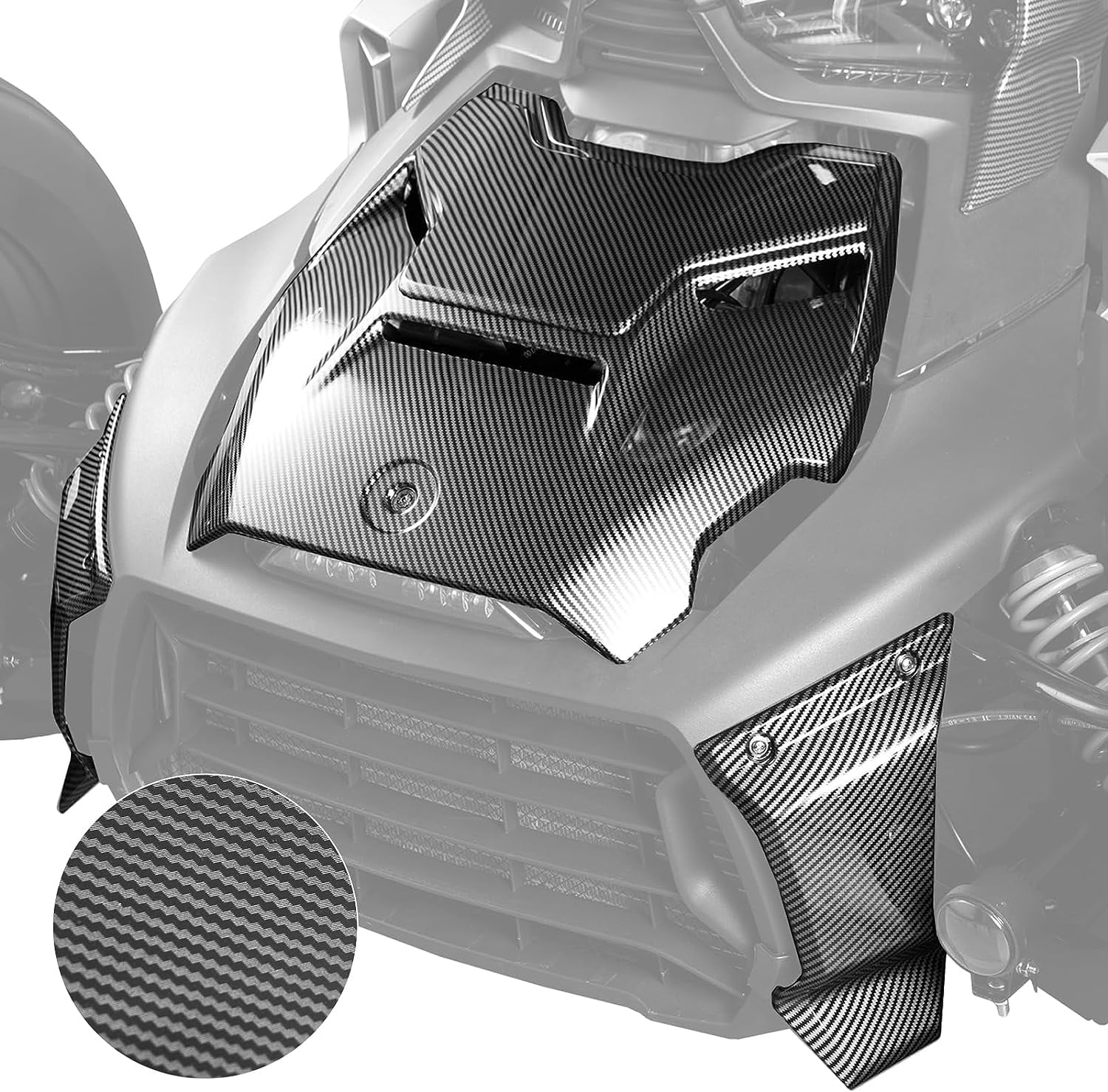A & UTV PRO Hood Panel & Front Grille Trims for Can-Am Ryker - Walmart.com