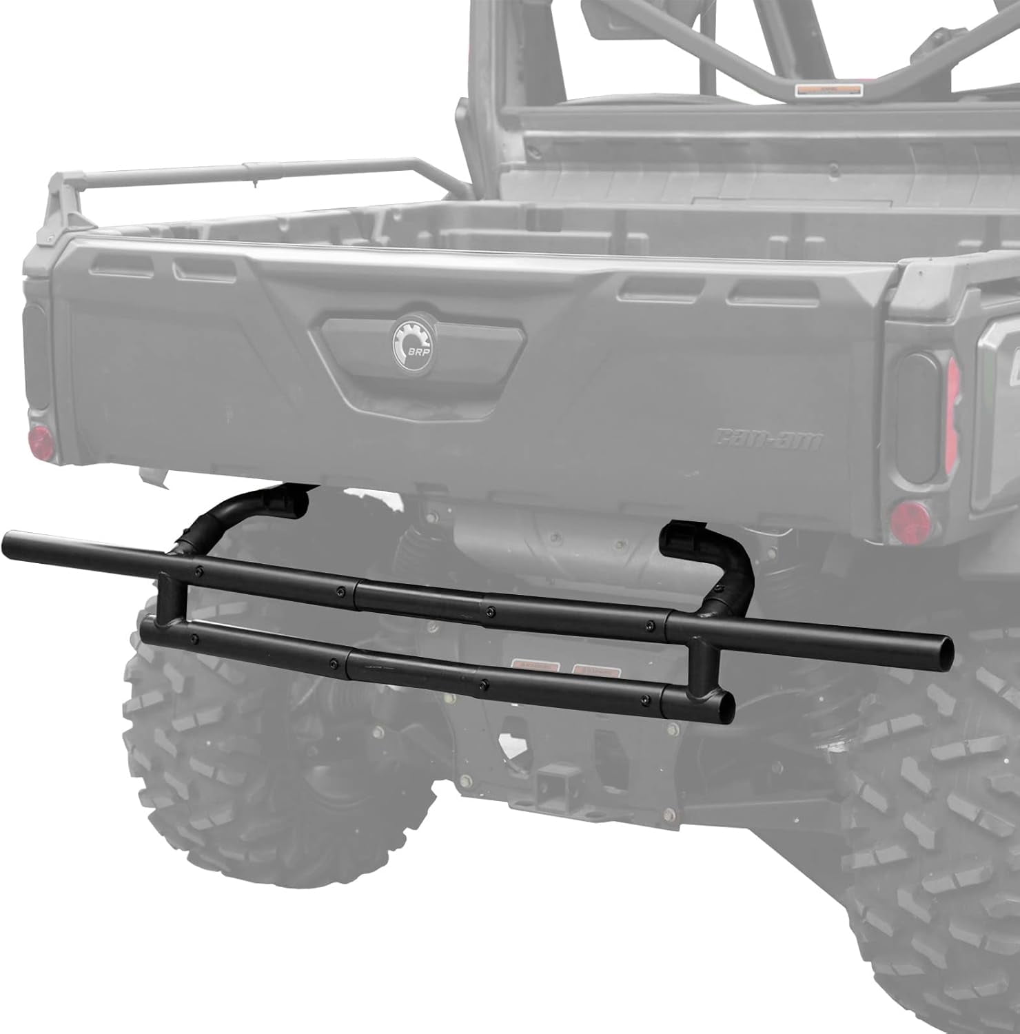 A & UTV PRO Rear Bumper Guard for Can-Am Defender HD5 HD8 HD9 HD10 Max ...