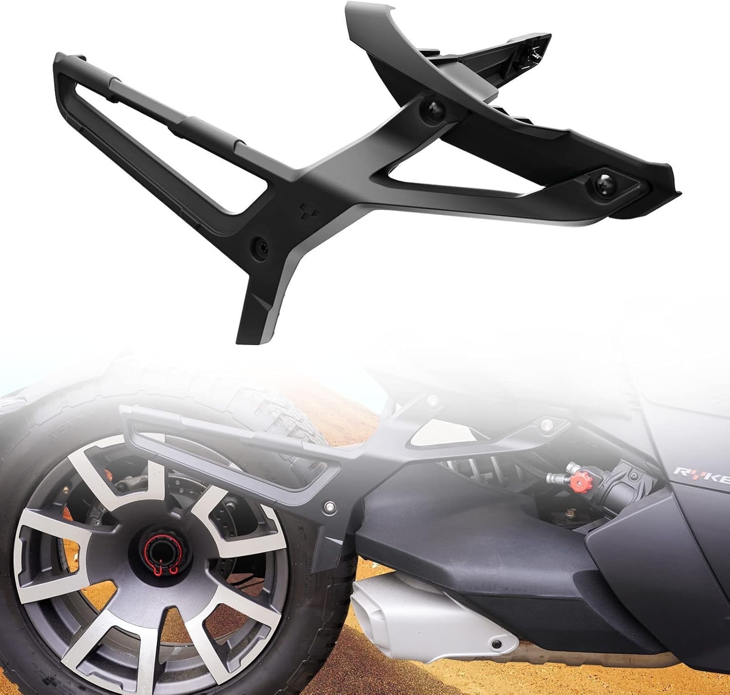 A & UTV PRO Saddlebag Rack Kit for Can Am All Ryker All Models, Ryker ...