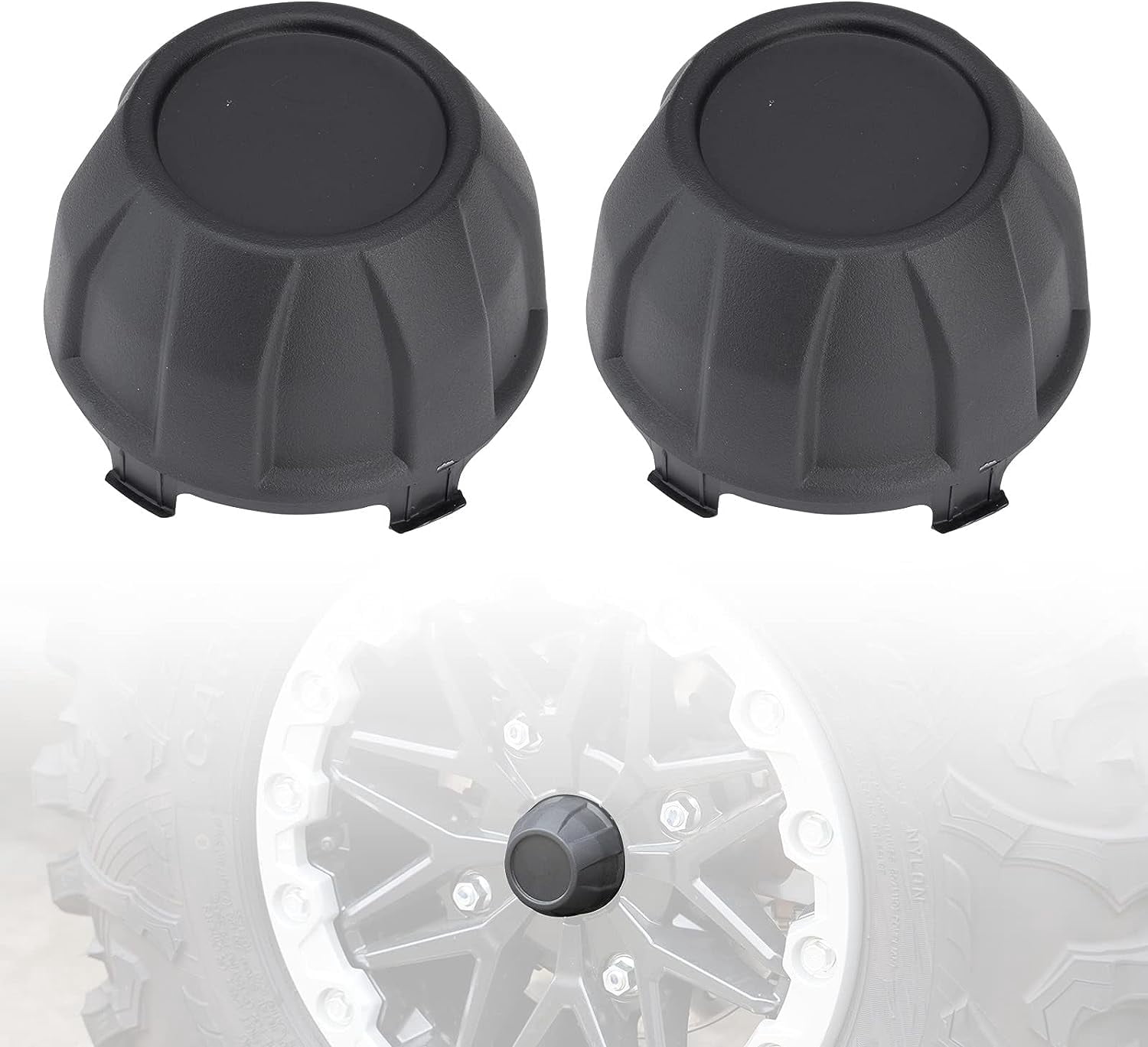 A & UTV PRO Wheel Center Hub Caps for Kawasaki Teryx - Walmart.com