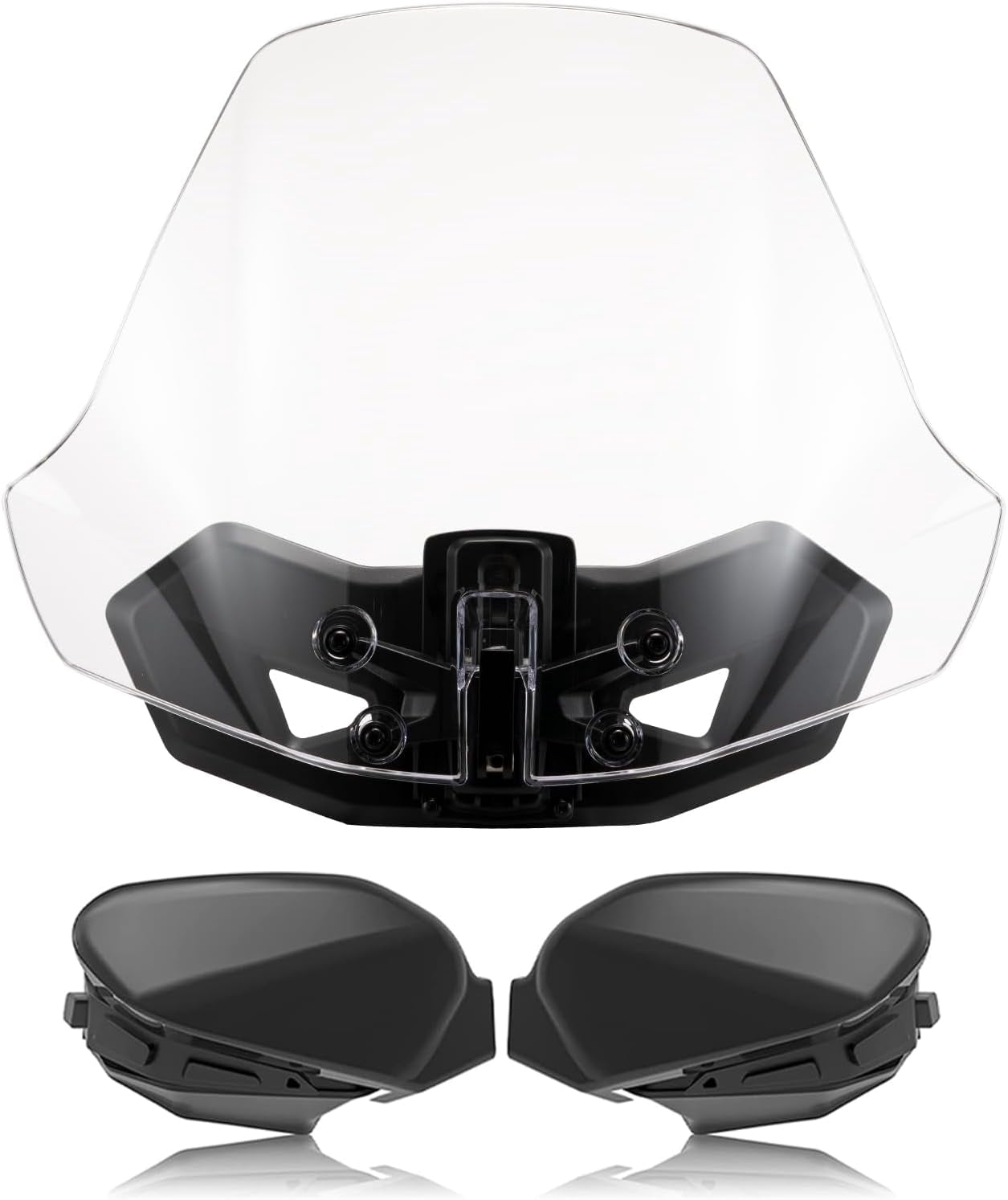 A & UTV PRO Wider Windshield & Wind Deflector Kit for Can-Am Ryker ...