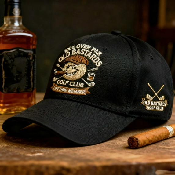 A Unisex Adjustable Baseball Cap Low-Peak Hat Fun Club Slogan ...