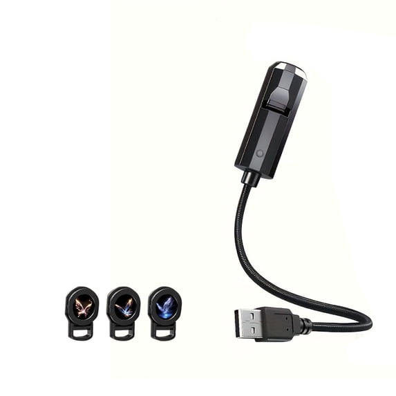 A Usb Projection Night Lamp With Multiple Patterns Creative Ambient ...