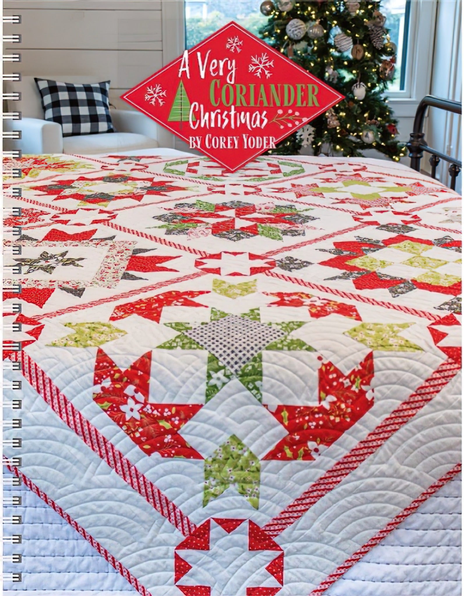 A Very Coriander Christmas Quilt Pattern Booklet by Corey Yoder ISE-939 ...