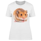 A Very Cute Hamster T-Shirt Women -Image by Shutterstock, Female Large ...